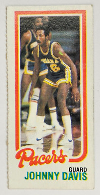 1980-81 Topps Separated Single Panel #117 JOHNNY DAVIS Pacers | eBay