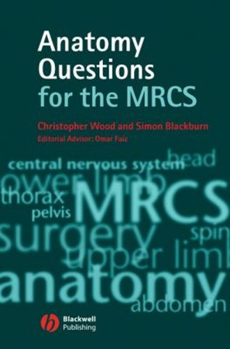 Anatomy Questions for the MRCS Paperback Simon, Wood, Christopher ...