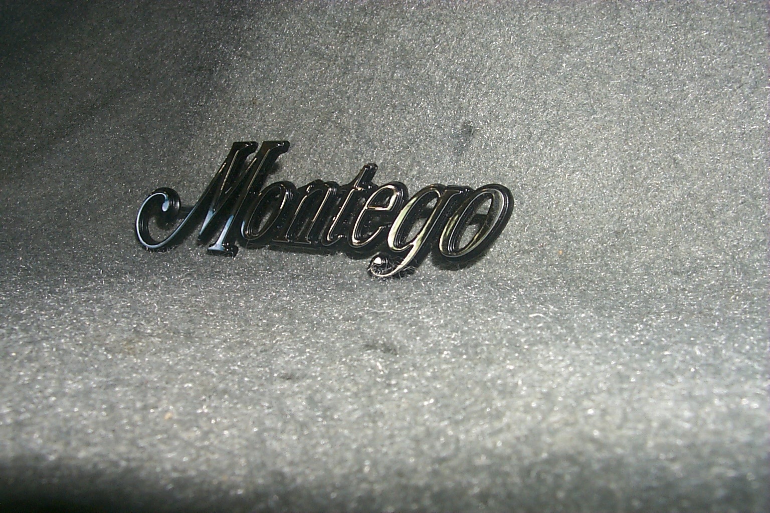 NOS Tail Gate Emblem 1974 1975 1976 Mercury Montego MX Villager Station ...