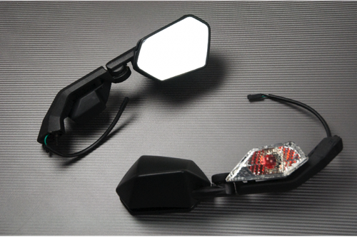 Rearview Mirrors Pair Right Left Mirror KAWASAKI ZX10R ZX-10R ZX10-R ...