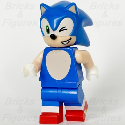LEGO® Sonic the Hedgehog Minifigure Winking Smile to Left 76991 76994 ...
