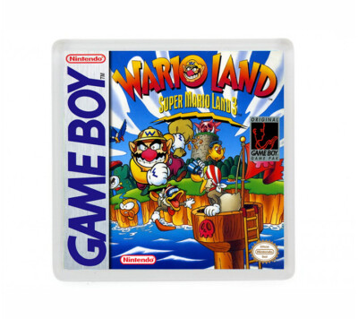 Wario Land Super Mario Land 3 Nintendo Game Boy Fridge Magnet Iman ...