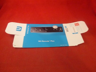 Nintendo Wii U Wii Remote Plus Controller Paddle Empty Store Display ...