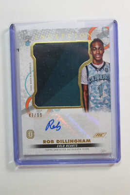 2022-23 Topps Inception OTE Rob Dillingham Autograph /99 3/TONE Relic ...