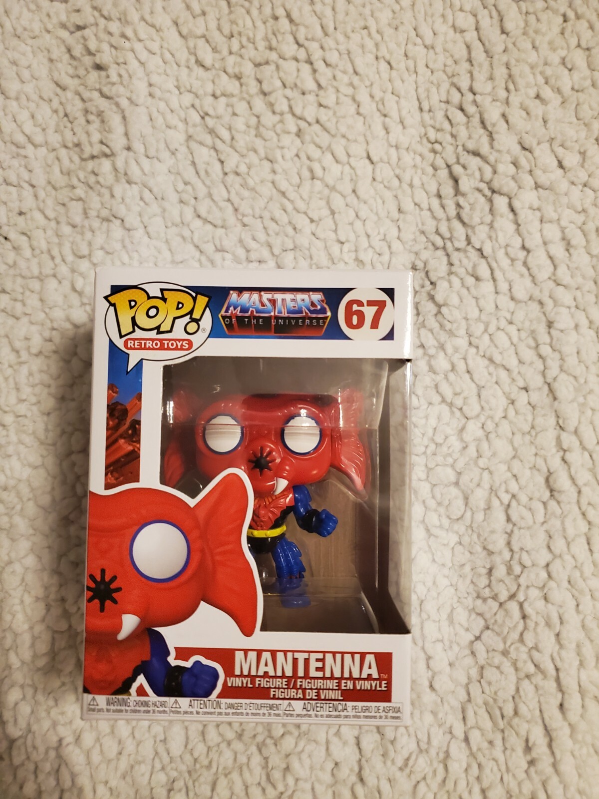 Funko POP 67 Masters of the Universe Mantenna Vinal Figure retro ...