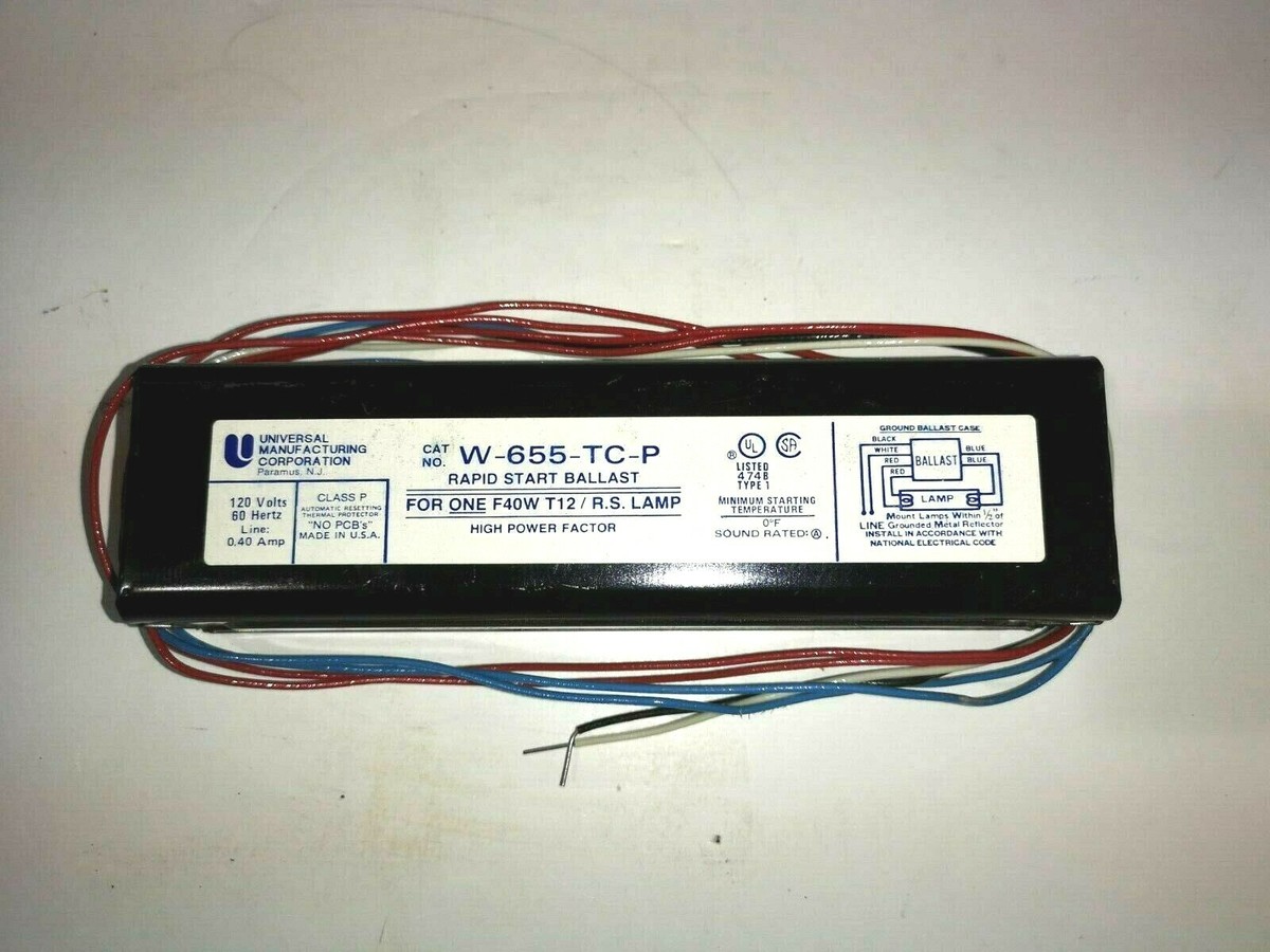 Universal Rapid Start Ballasts