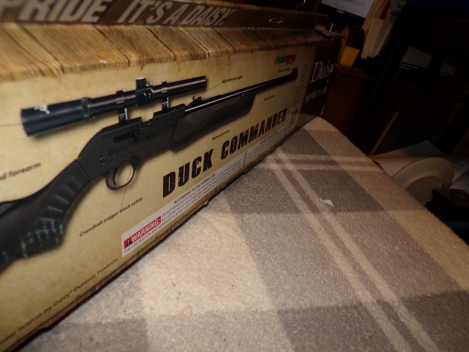 Daisy Powerline 901 Duck Commander Dynasty Dual BB Pellet Gun Air Rifle ...