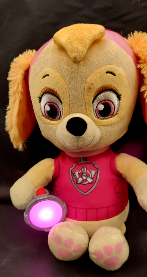 Spin Master Paw Patrol Snuggle Skye Talking Flashlight Plush Toy 12 ...