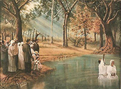 The Baptism, an African American, Black Art Print by Ray Batchelor | eBay