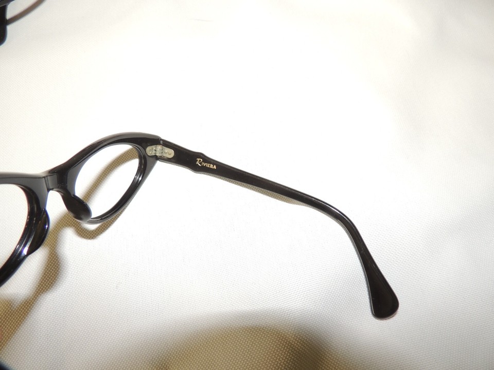 SG509 LOT 2 Vintage Cat eye eyeglasses frames Riviera Angela & frame ...