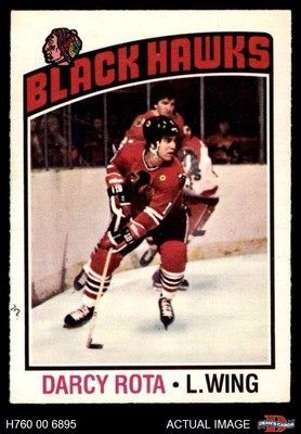 1976 O-Pee-Chee NHL #47 Darcy Rota Blackhawks 4 - VG/EX | eBay