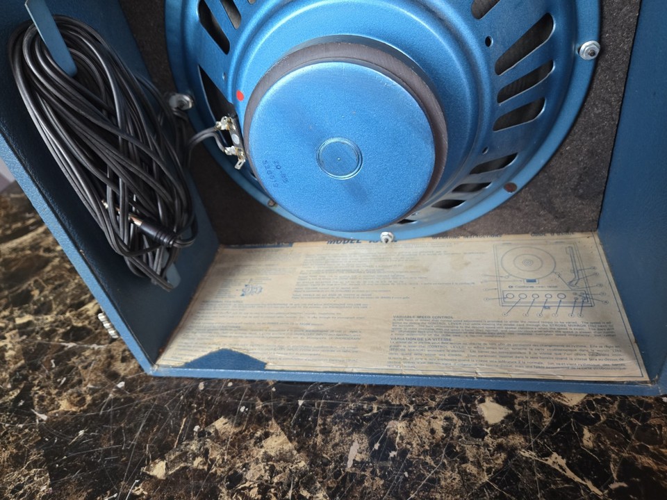 Califone 1815K Vintage Portable Record Player Made In Canada TESTED ...