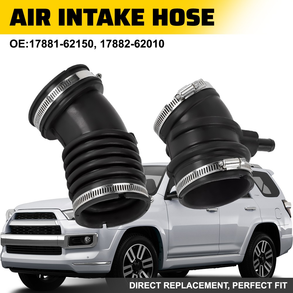 Air 2Pcs Intake Hose Tubes with Clamps For Toyota 1999-2000 4Runner ...