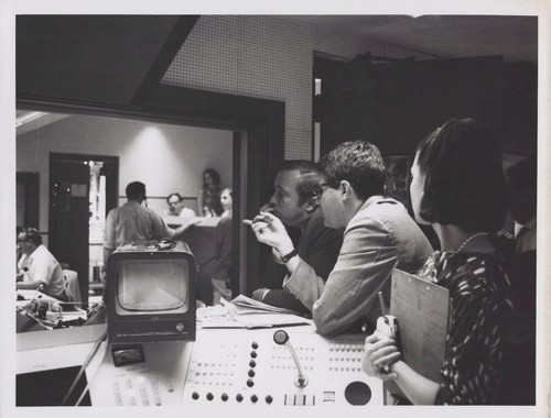 Public Broadcast Lab NYC Control Room 1967 - Original Press Photo | eBay