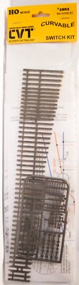 Central Valley HO #2882 CVT Curvable Switch Kit -- Code 83 #8 Right | eBay