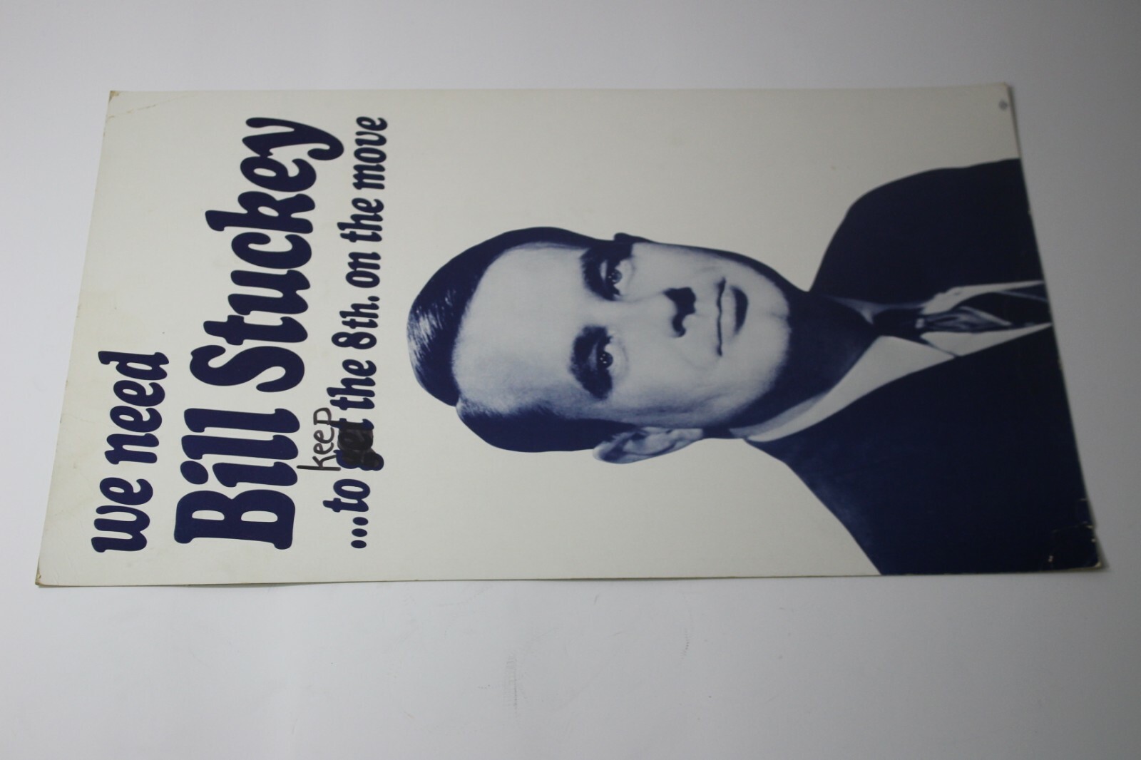 We need Bill Stukey to keep the 8th on the move | eBay