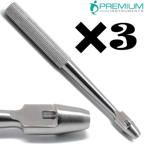 3× Dental Straight Tissue Punch 5mm Surgical Implant Premium ...