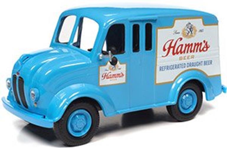 Auto World AW24013 1/24 1950 Divco Van Hamm`s Beer Blue Model Car | eBay