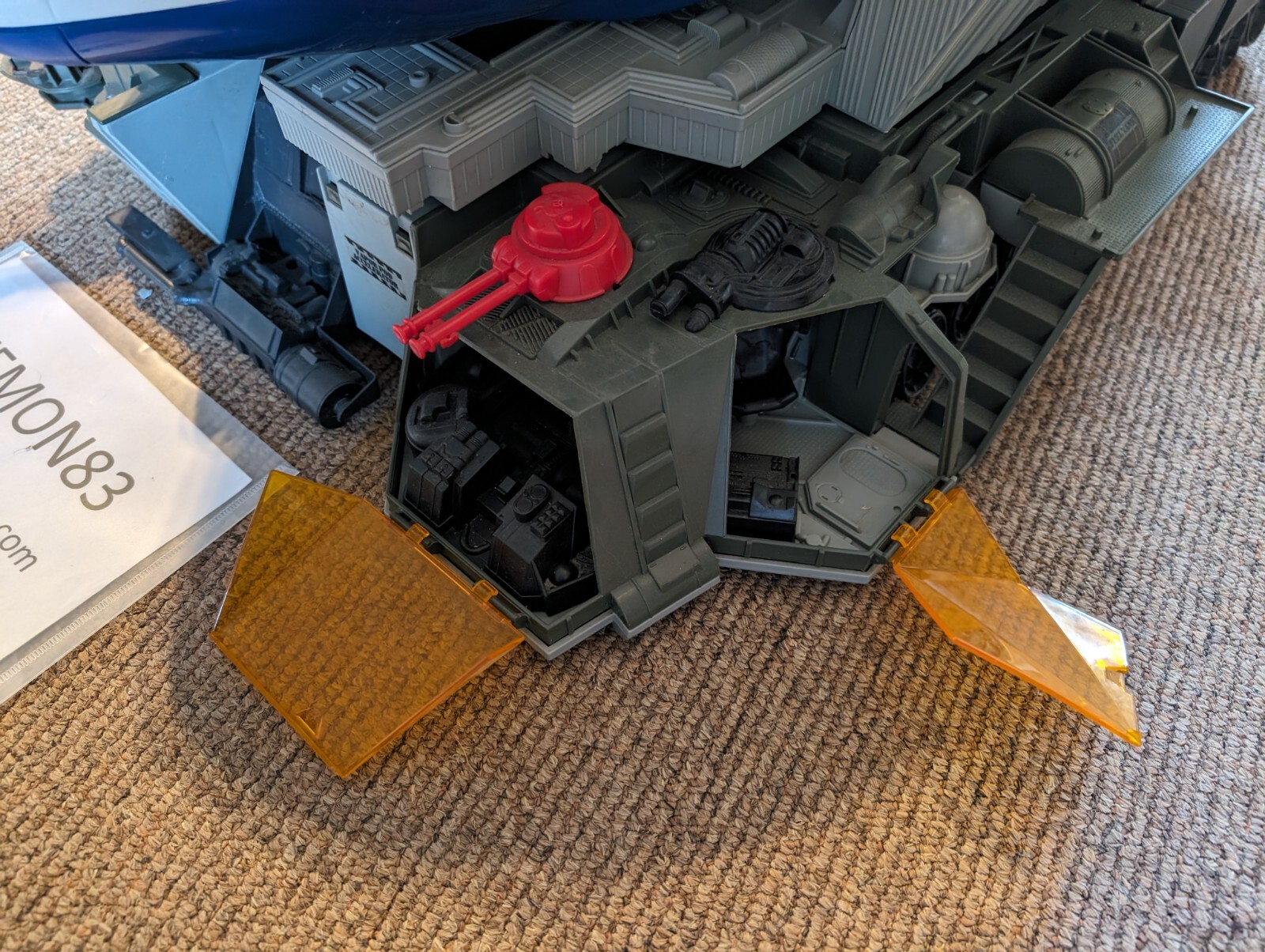 GI JOE DEFIANT SPACE LAUNCH COMPLEX 99.5% complete CRUSADER Space ...