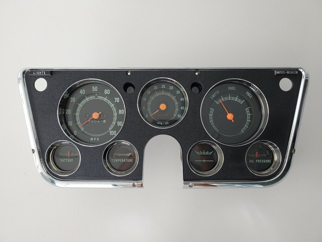 1967 - 1972 Chevrolet C10 Center Speedometer Gauge Cluster Unit P ...