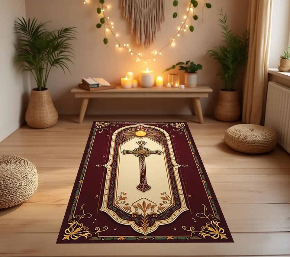 Customized Christian Mat,Christian Prayer Rug,Christian Meditation Mat ...