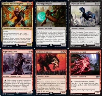 Custom Commander EDH Deck - Greven, Predator Captain - Steal & Sac ...