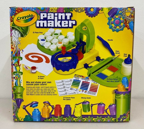 NEW Crayola Paint Maker Mixer Custom Colors | eBay