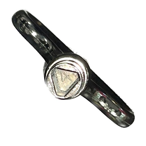 SOUTHCO KEY E3-3-1, #4 Key, 7 mm Triangle Head Style, Cam Latch Key, 2 ...