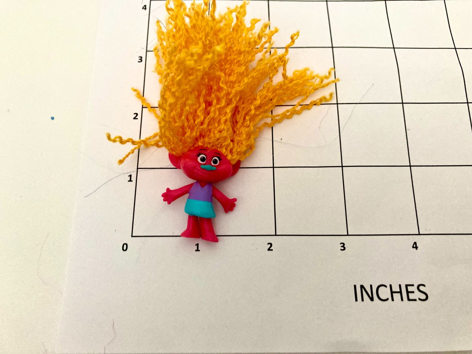 Dreamworks Trolls Figures with Hair and Keyrings | eBay