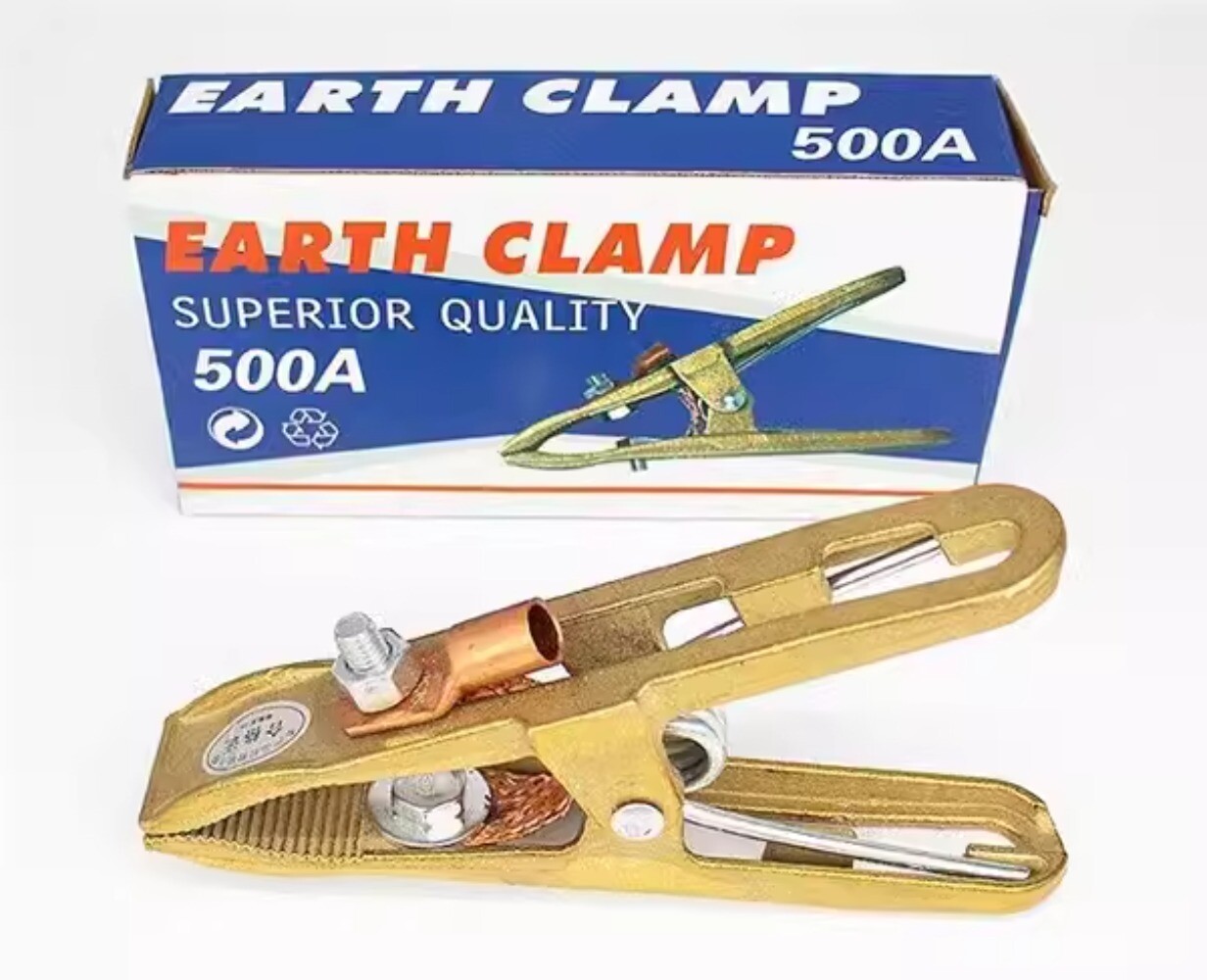 500A Grounding Clamp Welding Machine Grounding Cable Clamp Arc Welding ...