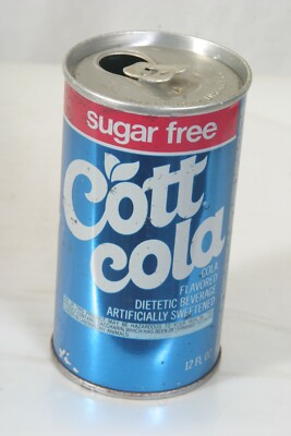 Sugar Free Cott Cola Soda Can - 12oz | eBay