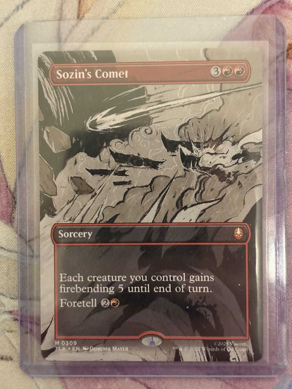 Sozin’s Comet Borderless Near Mint English MTG Avatar The Last ...