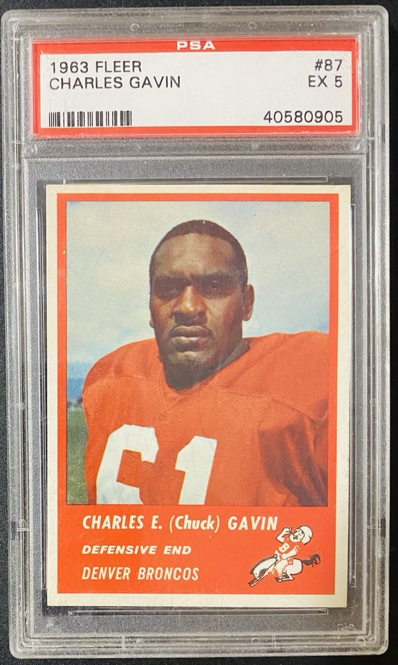 1963 FLEER PSA BIG LOT Football Mumley Stinnette Scarpitto + More LOWER ...