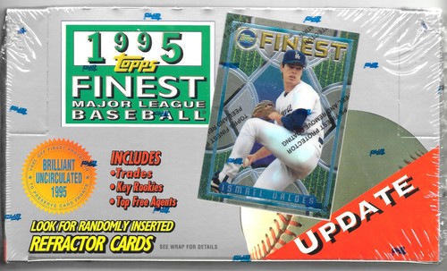 1995 Topps Finest Update Baseball Box~ Key Rookies~ Nice Investment Box ...