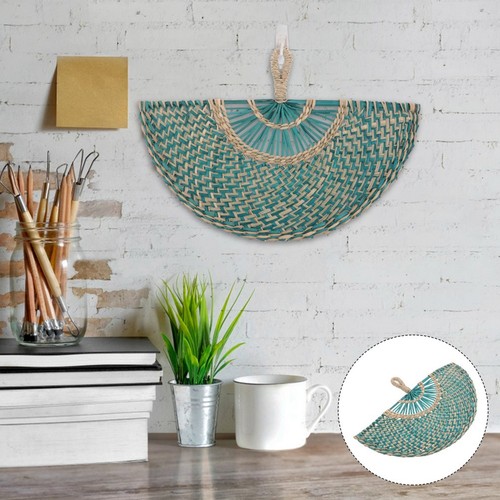 Natural Woven Hand Fan: Asian Straw Handwoven Fan For Summer Cooling ...