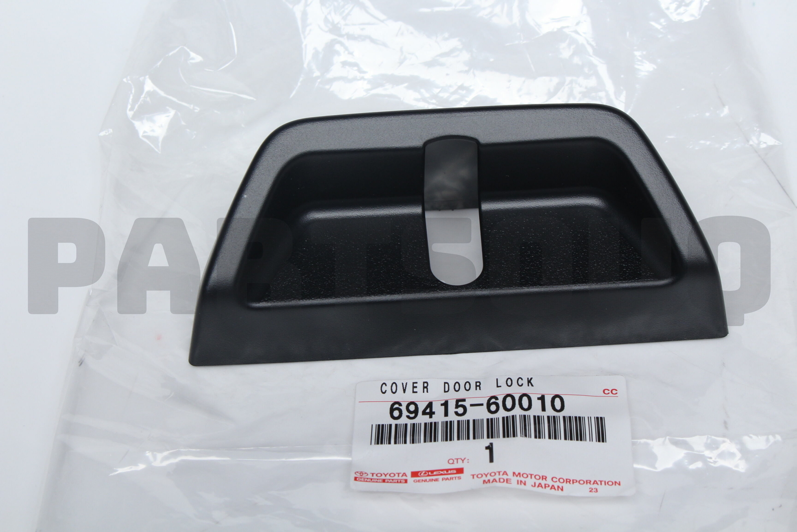 6941560010 Genuine Toyota COVER, BACK DOOR LOCK STRIKER 69415-60010 | eBay