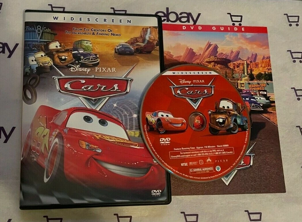 Cars 1 Dvd Cover