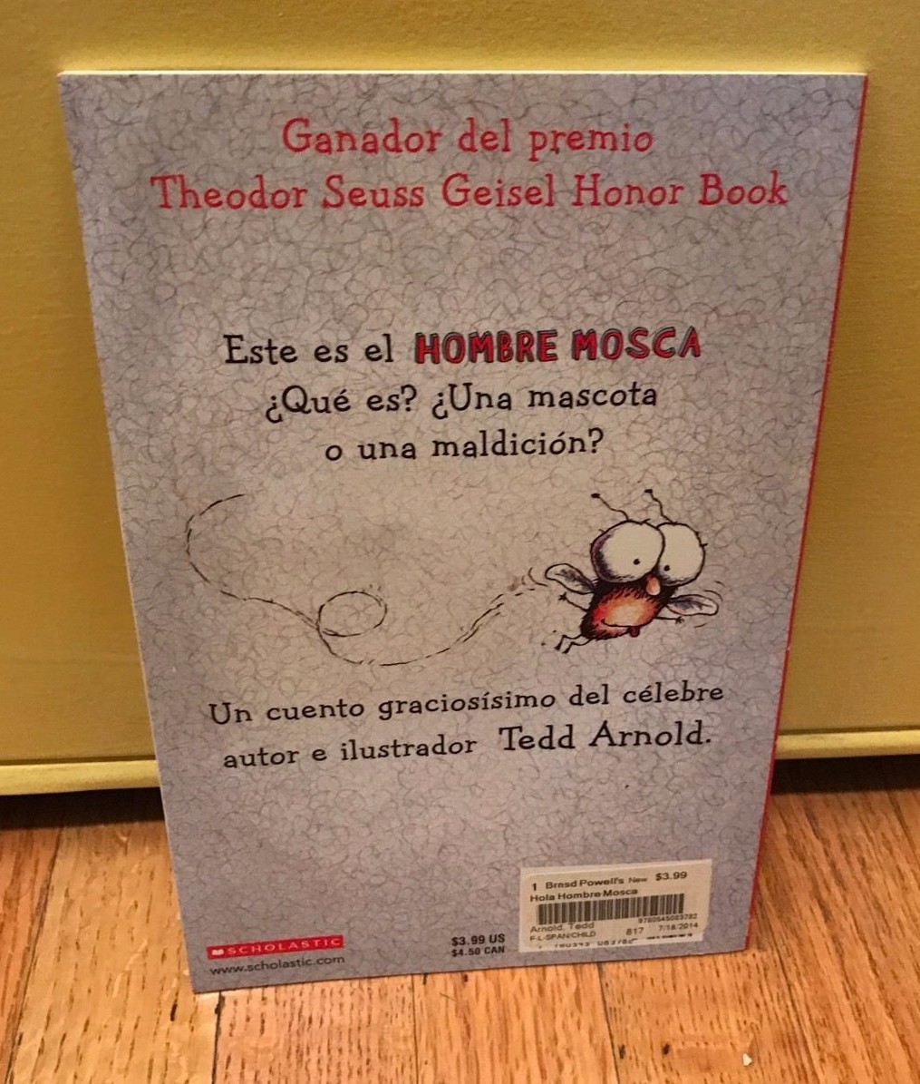 Hola, Hombre Mosca (Hi, Fly Guy) by Tedd Arnold Prebound Book (Spanish ...