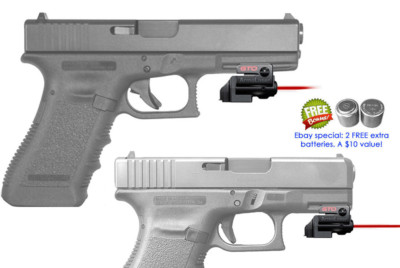 ArmaLaser GTO RED LASER for Glock 17 19 20 21 22 23 29 30 31 32 34 35 ...