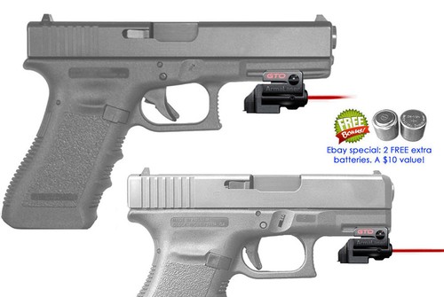 ArmaLaser GTO RED LASER for Glock 17 19 20 21 22 23 29 30 31 32 34 35 ...