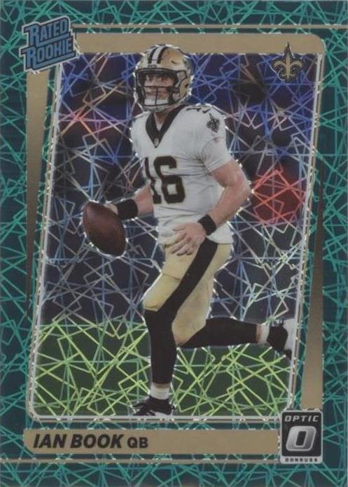 2021 Panini Donruss Optic - Rated Rookie Ian Book #227 Green Velocity ...