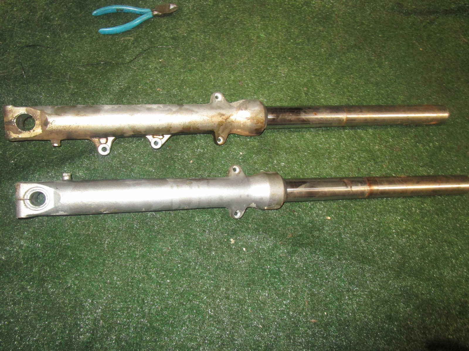 1991 honda cb750 cb 750 nighthawk front fork FORK TUBES SUSPENSION | eBay