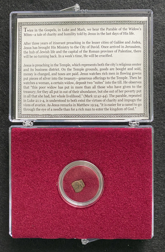 Widow’s Mite : Bronze Coin Of Alexander Janea King of Judae 100 BCE COA ...