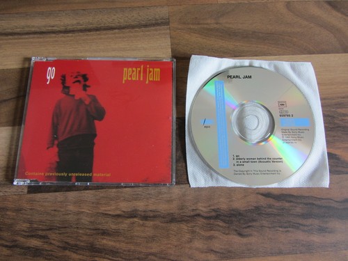 PEARL JAM Go 1993 EUROPEAN CD single acoustic track | eBay