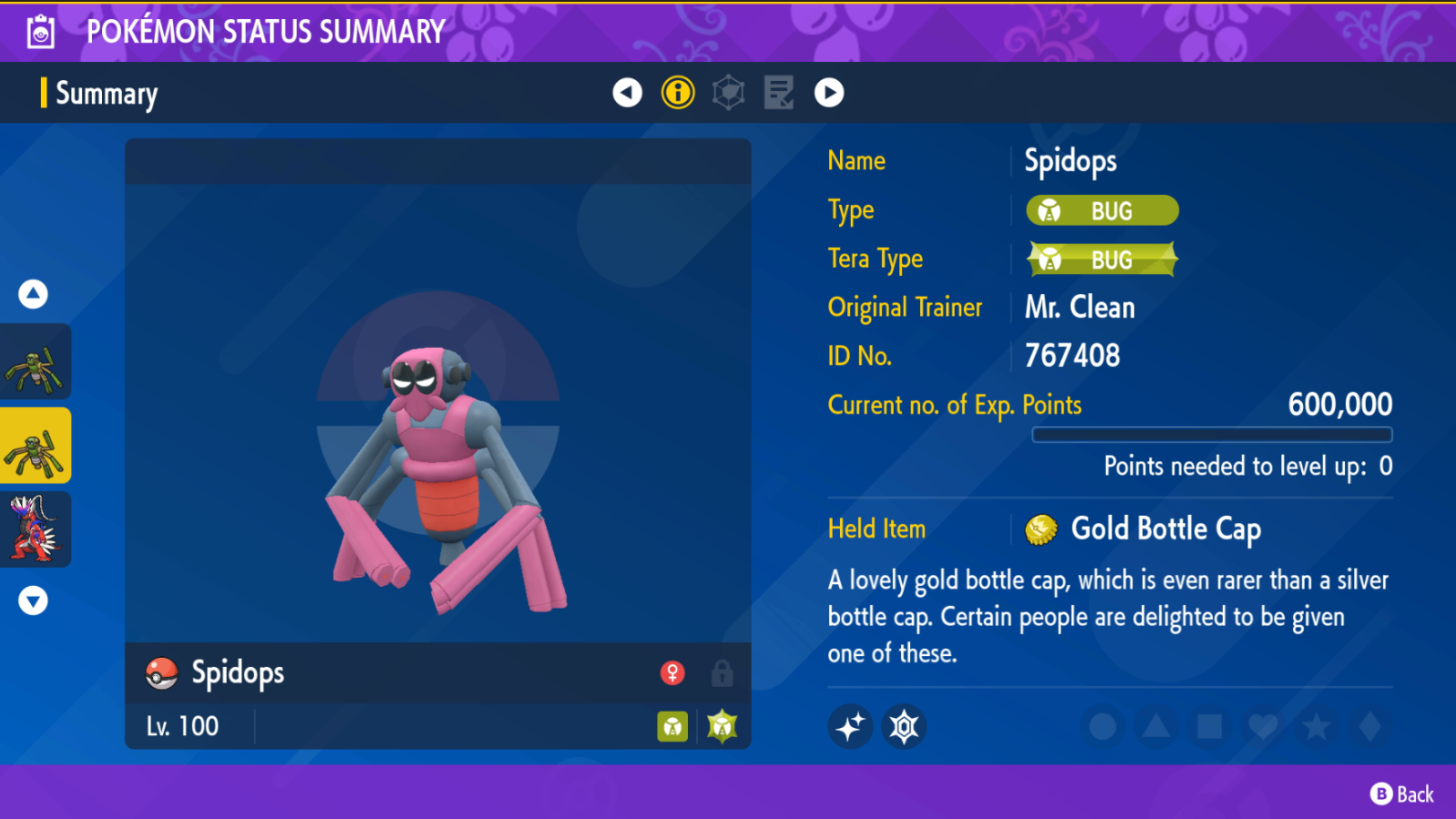 6IV 🌟SHINY🌟 SPIDOPS POKEMON SCARLET & VIOLET SHINY/NON-SHINY | eBay