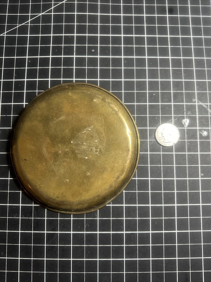 Vintage Cockington Forge Brass Decorative Plate Wall Decor | eBay