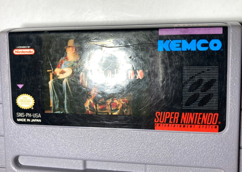 Phalanx Super Nintendo SNES Game and Dust Cover, 1992 Tested! Good ...