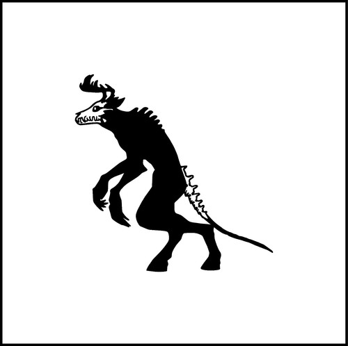 Wendigo Skinwalker Witch Krampus #5 Vinyl Decal/Sticker | eBay