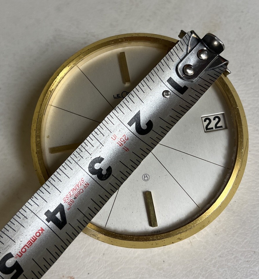 Jaeger LeCoultre #383 Vintage Luxury Desk Wedge Clock 8 Day Windup ...