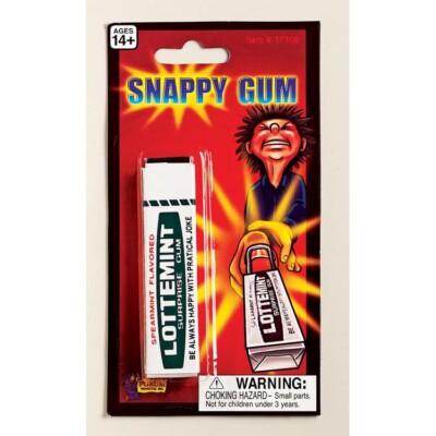 Snappy Gum - Jokes, Gags, Pranks - Fake Gum - Theatrical or Magical ...